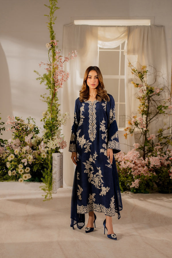 3PC Embroidered – Saifron